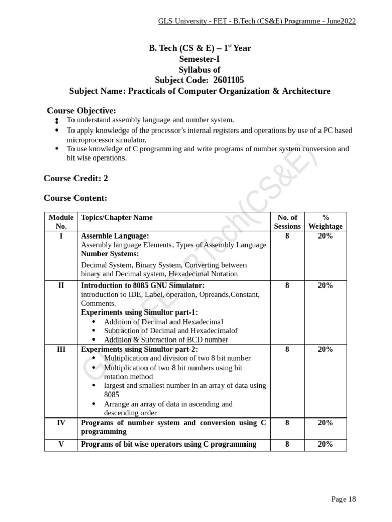 Practicals COA | PDF