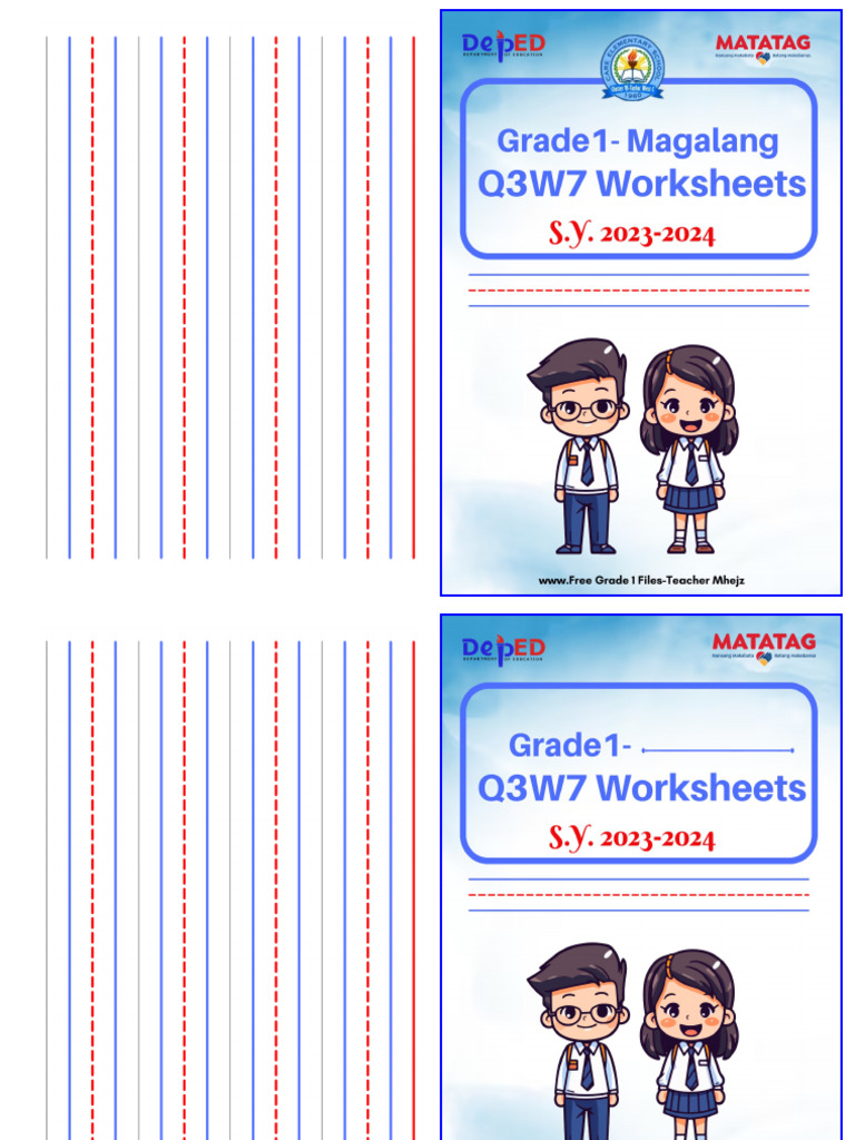 WORKSHEET G1 Q3 WEEK 7 - Teacher Mhejz | PDF