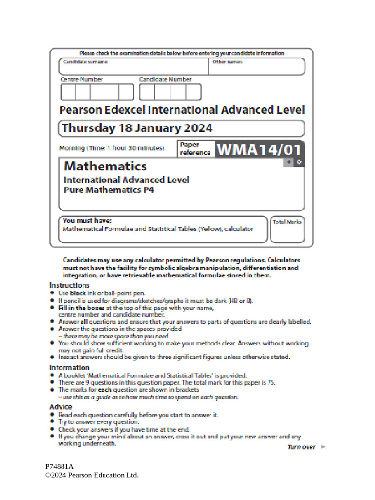 P4 January 2024 (Word) | PDF