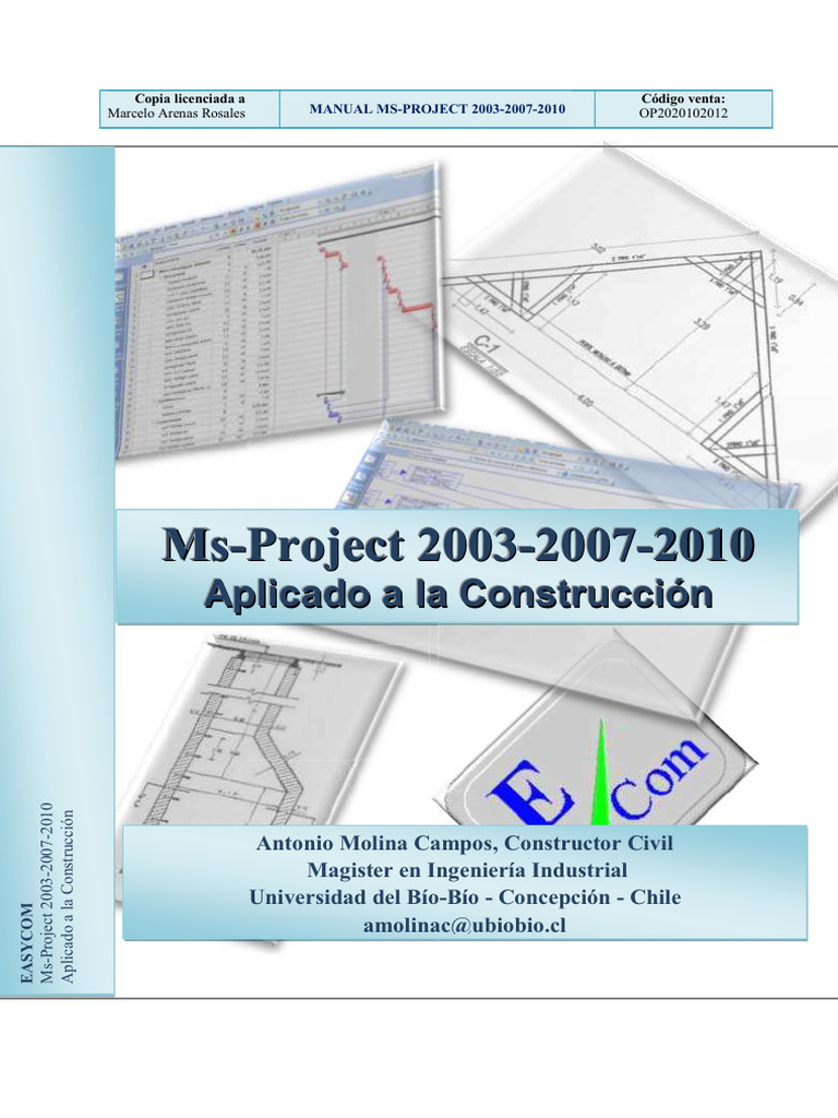 Manual Microsoft Project 2003-2007-2010 | PDF | Tiempo de trabajo | Informática