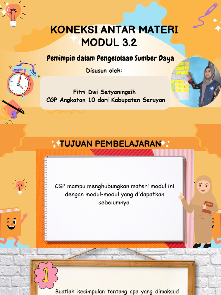Koneksi Antar Materi Modul 3.2 | PDF