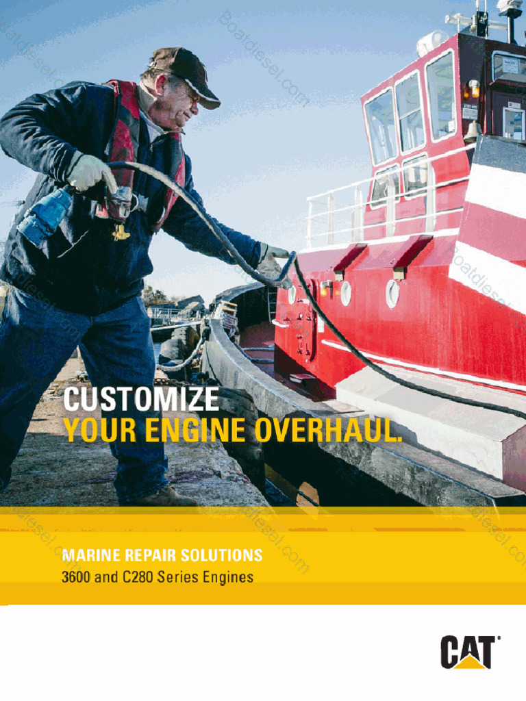 Caterpillar-3600 and C280 Series Engine-Marine Repair Solutions ...