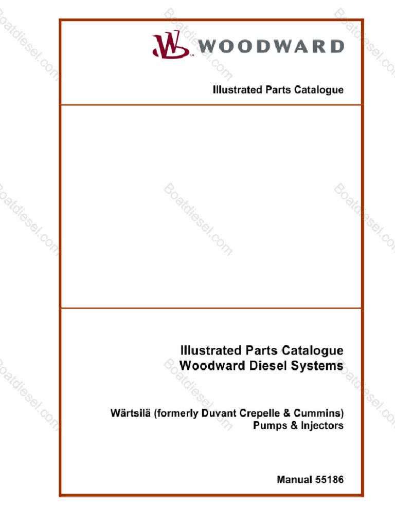 Wartsila Woodward Product Catalogue | PDF