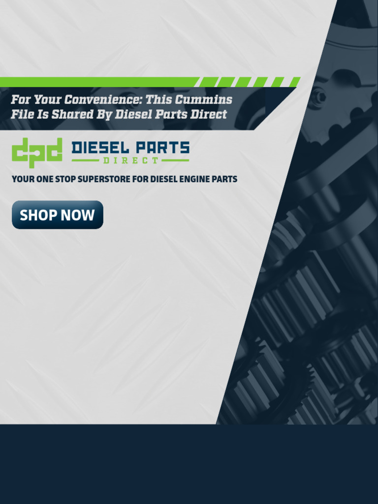 Cummins VTA-1710 Engine Resources | PDF