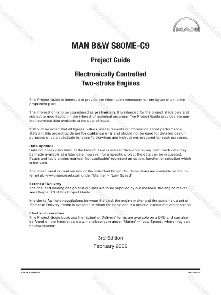 MAN S80MEC9 ProjectGuide | PDF | Naming Conventions | Metadata