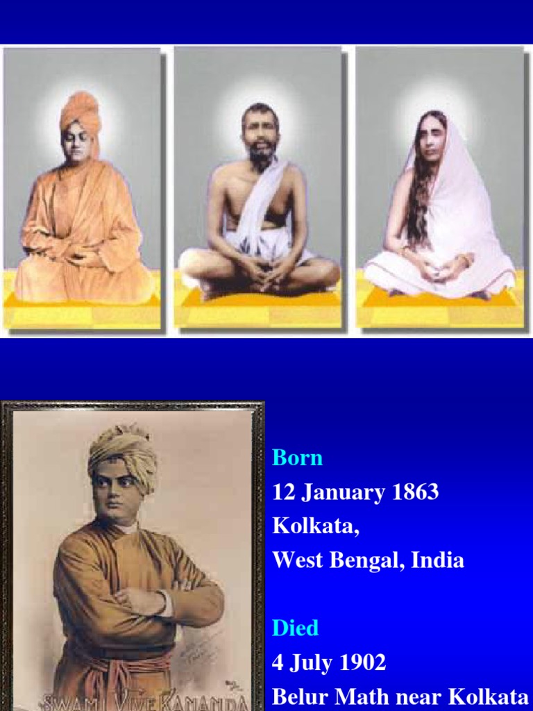 Swami Vivekananda: Life and Legacy | PDF | Swami Vivekananda | Ramakrishna