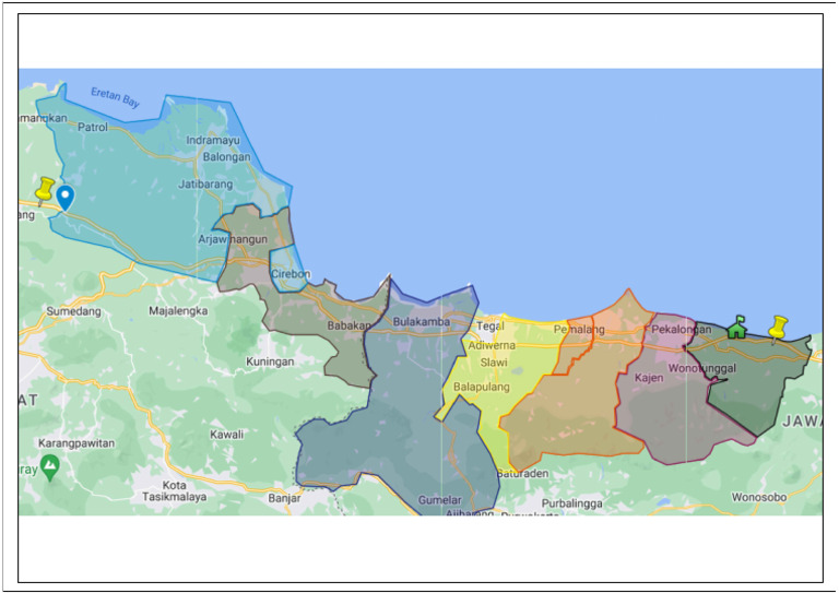 Mapping Wilayah Pembangunan Transmisi Gas Bumi Cisem 2 | PDF