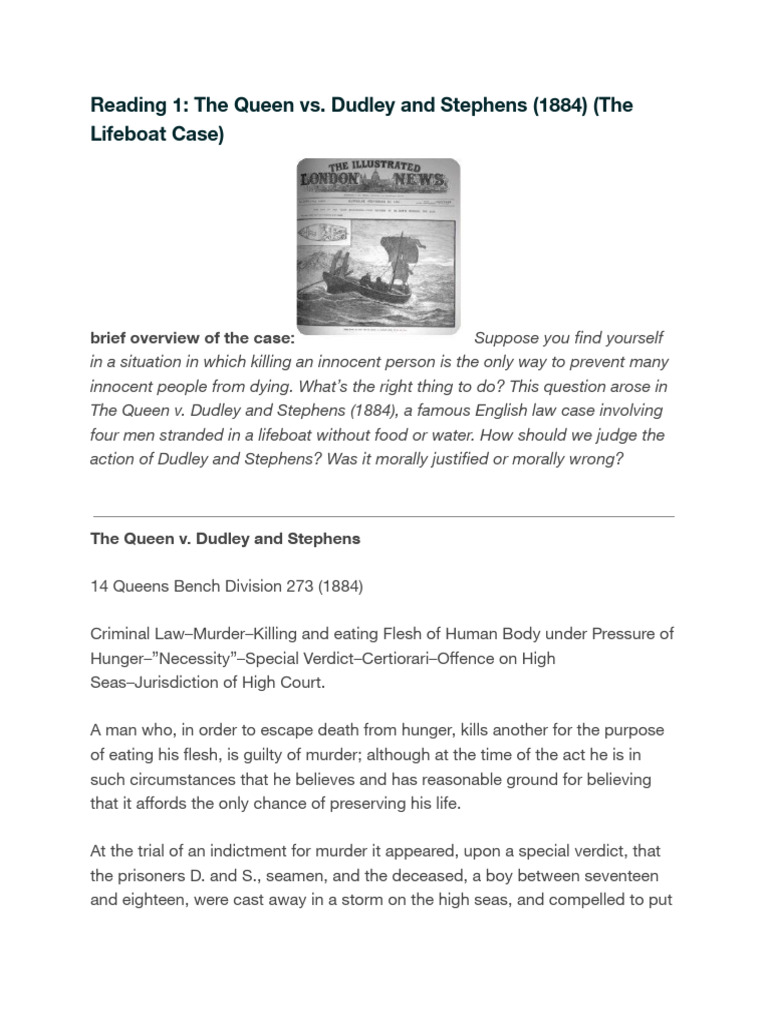 Queen Vs Dudley | PDF