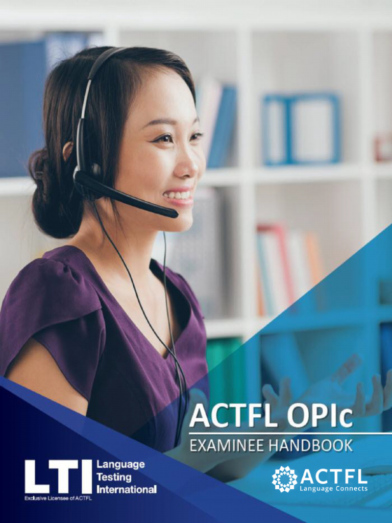 Opic Examinee Handbook | PDF