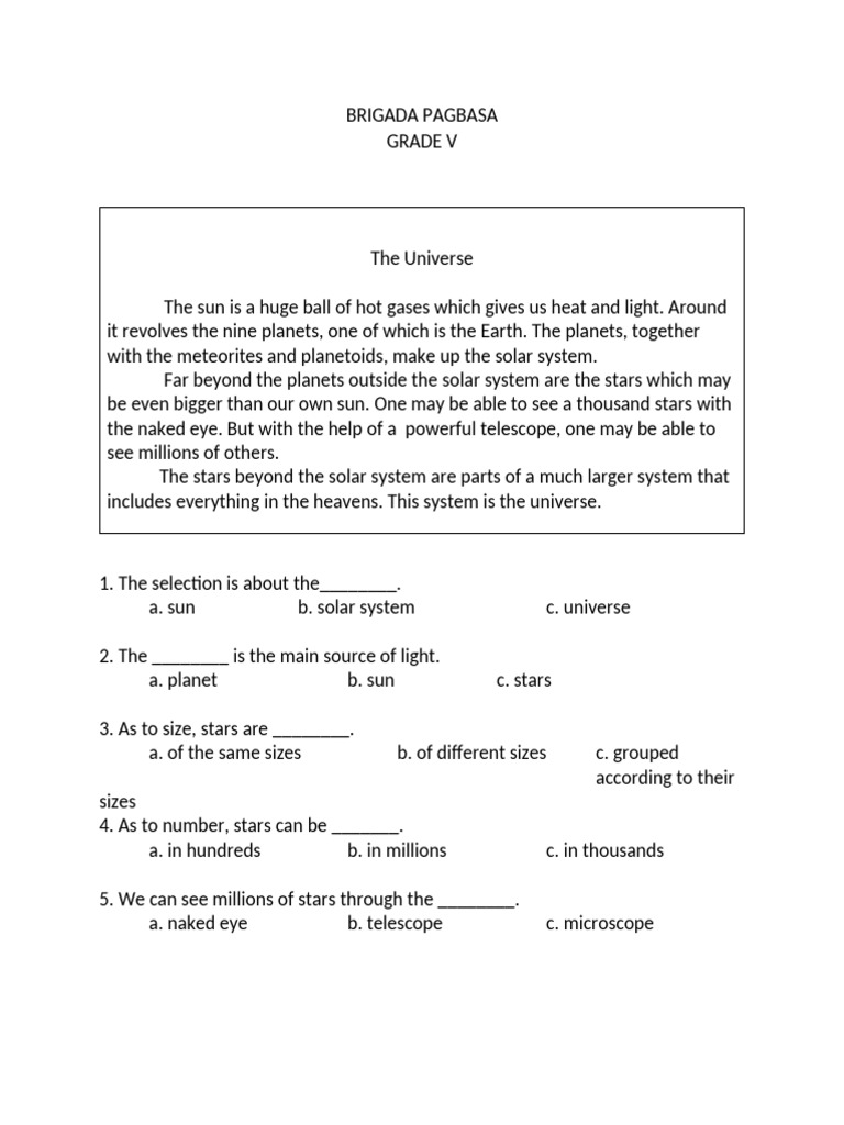 Brigada-Pagbasa | PDF