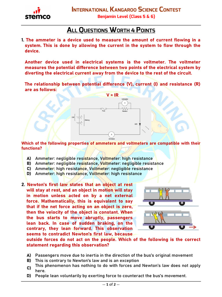 8 Benjamin IKSC Sample | PDF