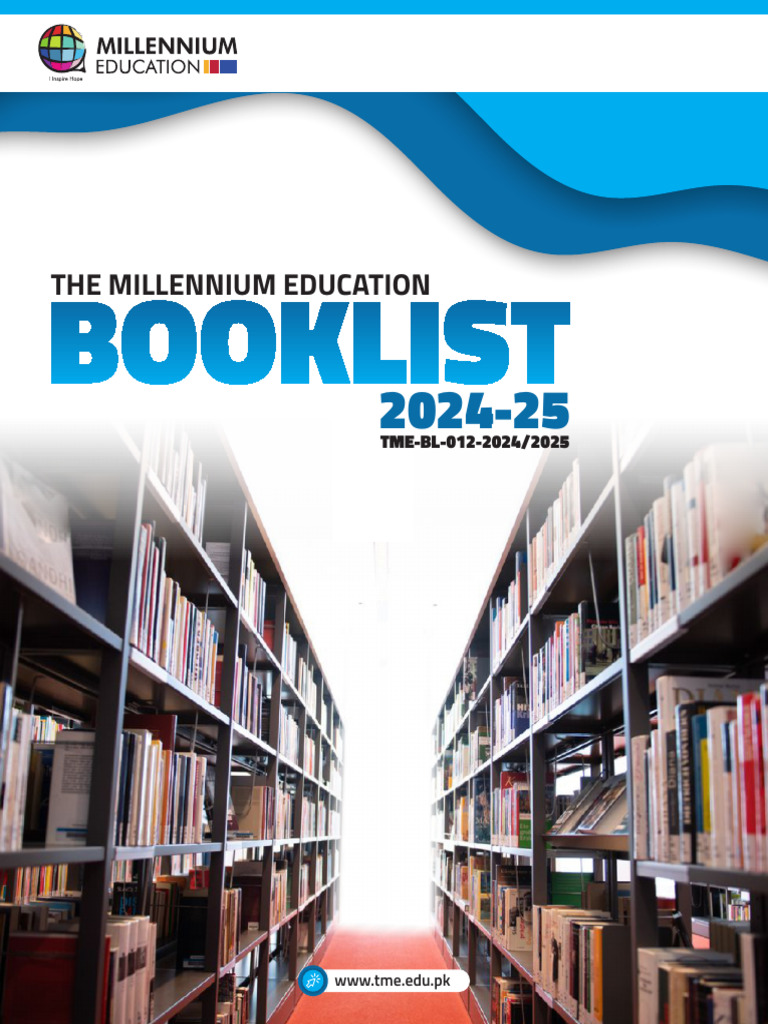 TME Booklist 2024 25 | PDF TME Booklist 2024 25 | PDF
