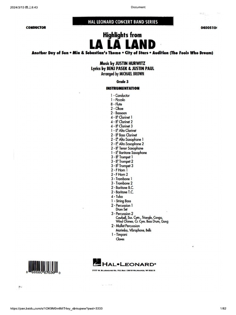 Lalaland | PDF