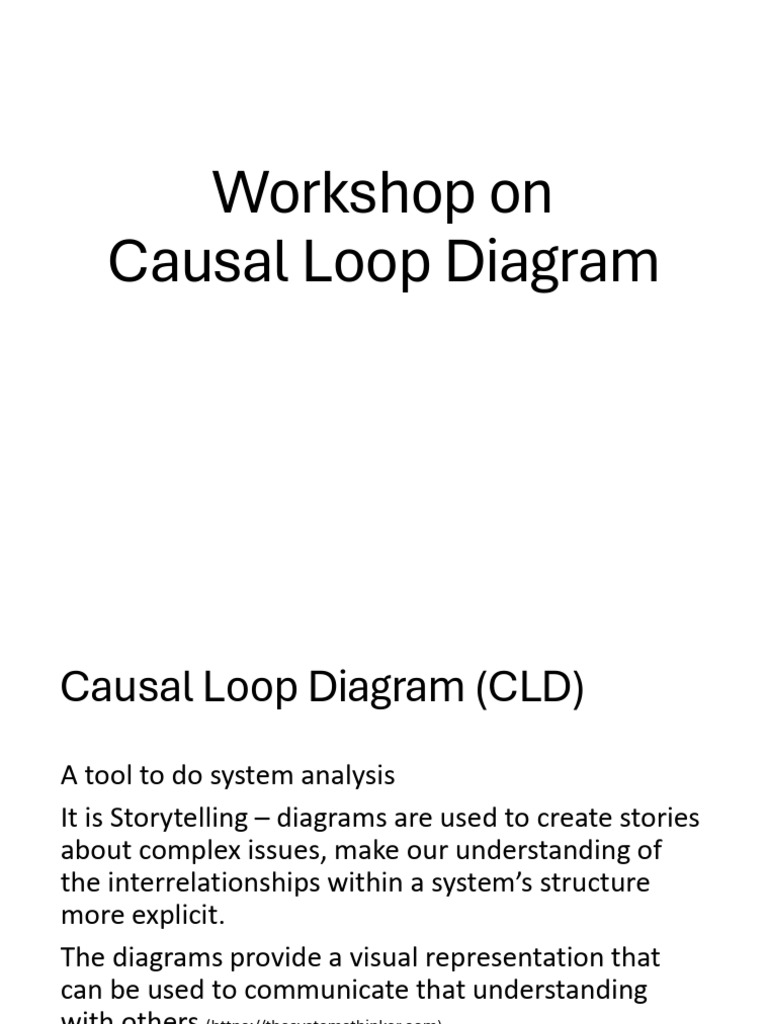 1.1 Causal Loop Handout | PDF