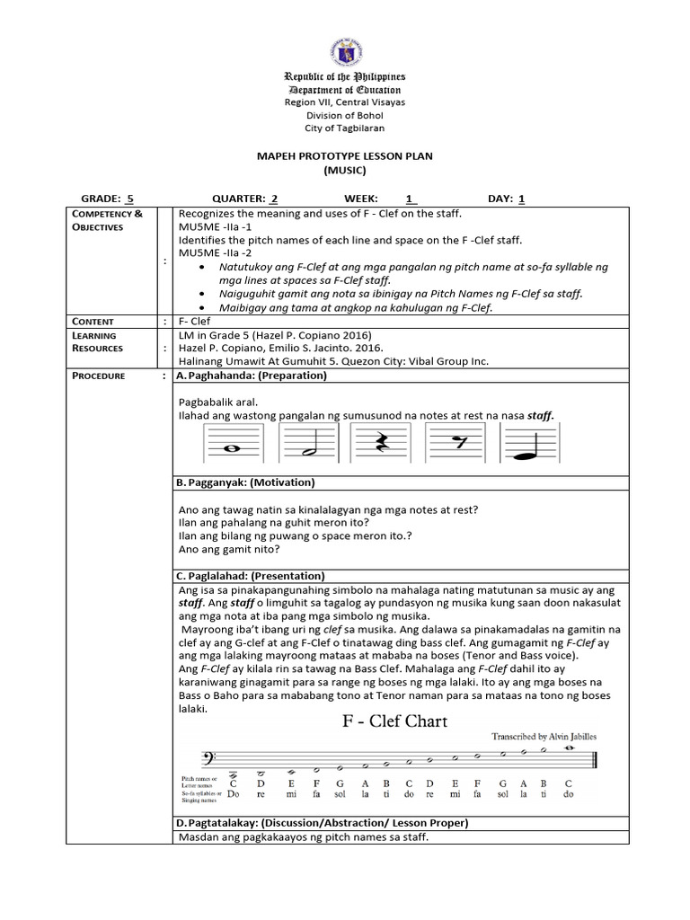 Grade5 - Music - Q2-Weeks 1 and 2 - Final | PDF
