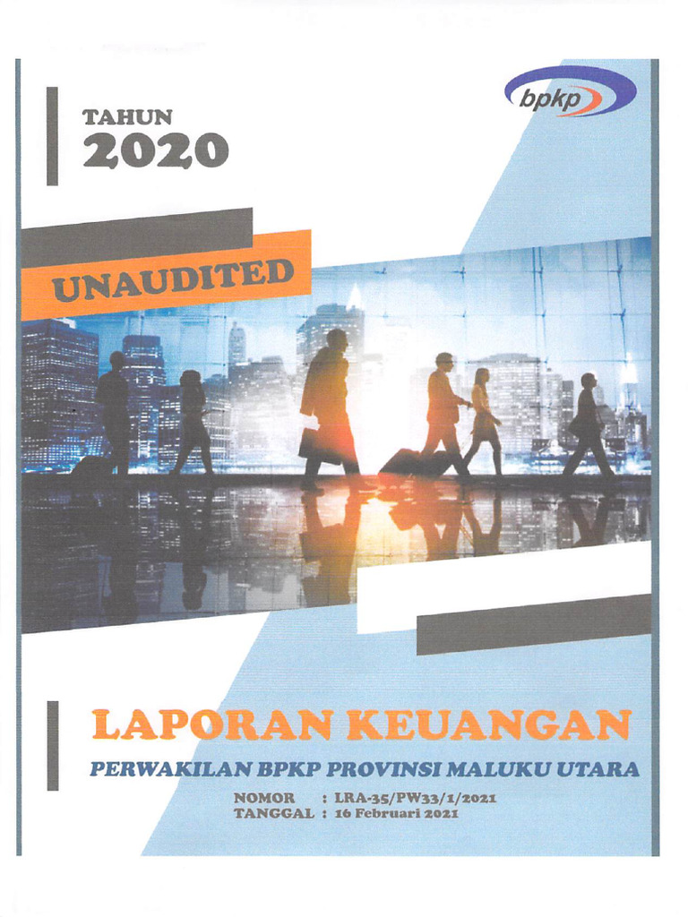 Lra-35 Laporan Keuangan Tahun 2020 | PDF