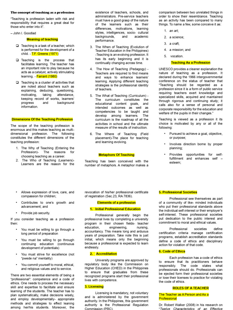 Profed-2 Prelim | PDF