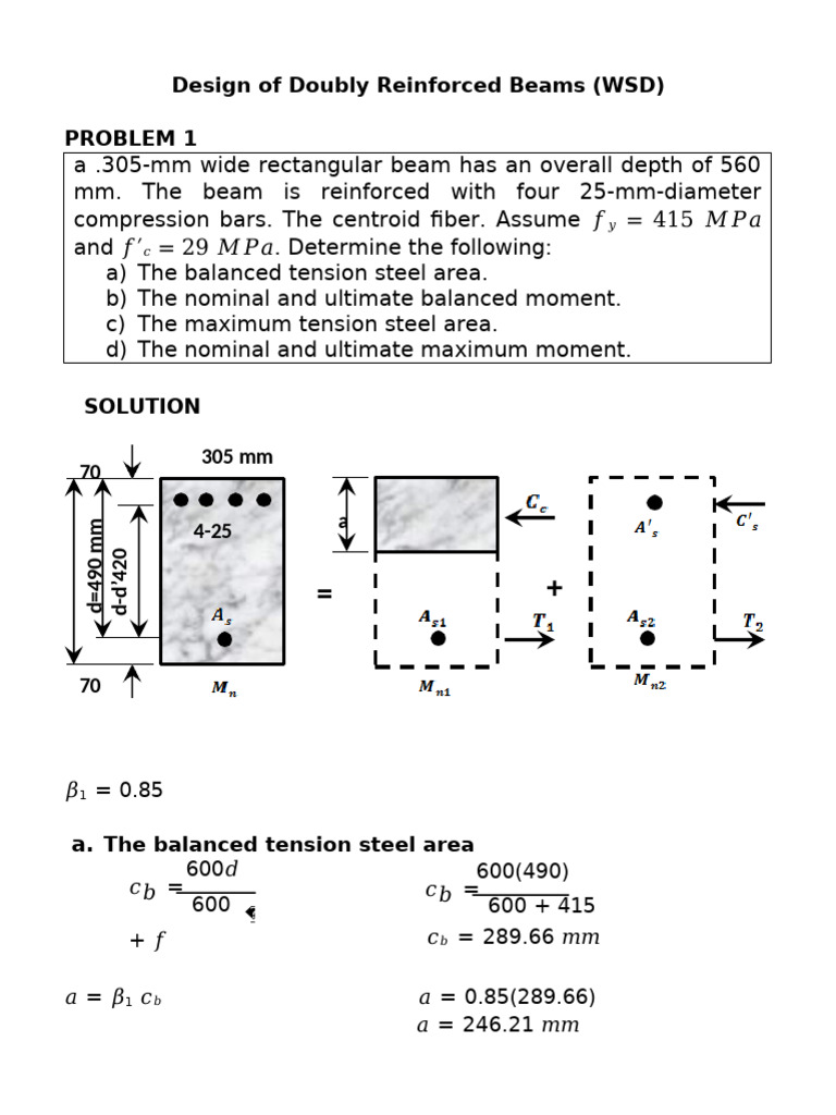 Design of DRCB Wsdusd | PDF