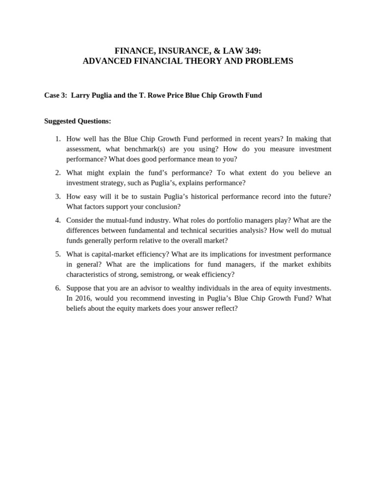 Case 3 Questions | PDF