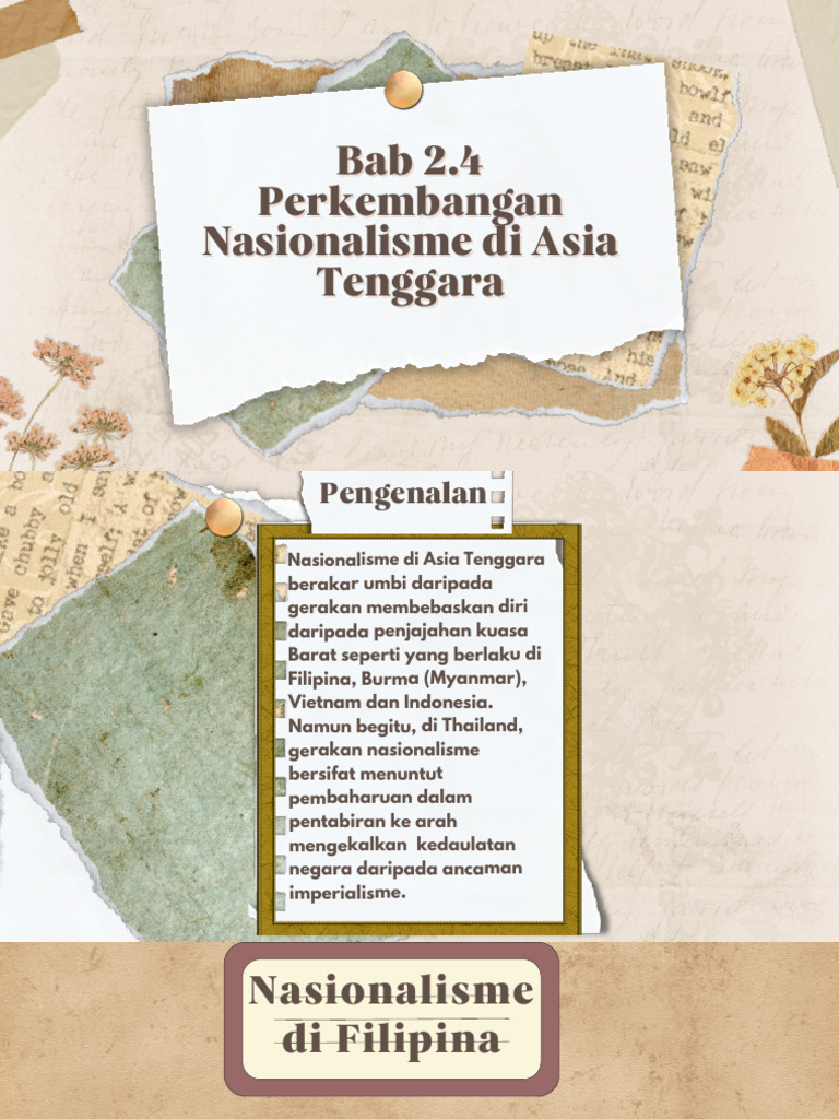 Bab 2 2.4 Perkembangan Nasionalisme di Asia Tenggara | PDF
