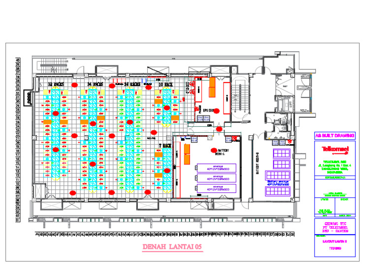 Layout Lantai 5 TTC BSD | PDF