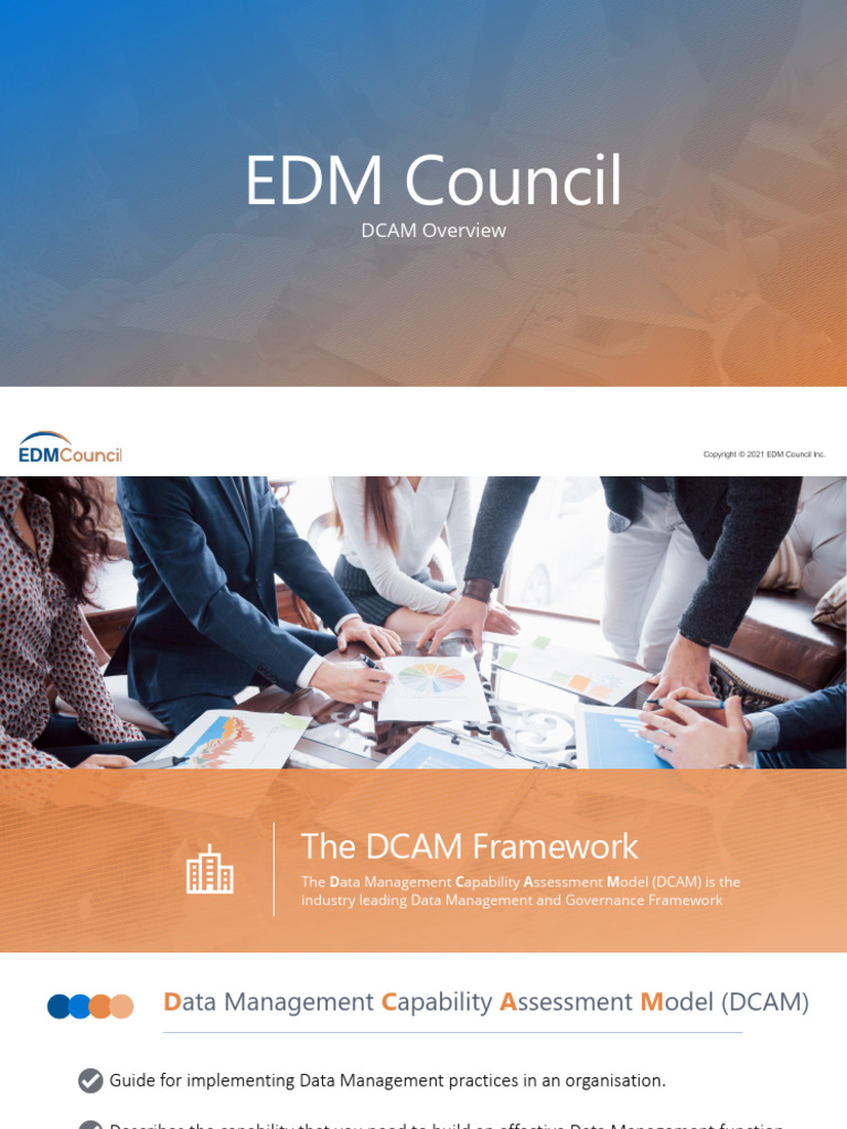 DCAM Overview 2021 Update | PDF