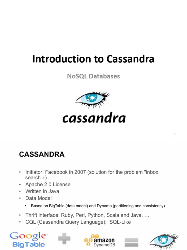 Cours Cassandra | PDF