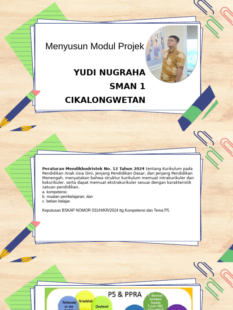 Cara Asyik Menyusun Modul Projek | PDF