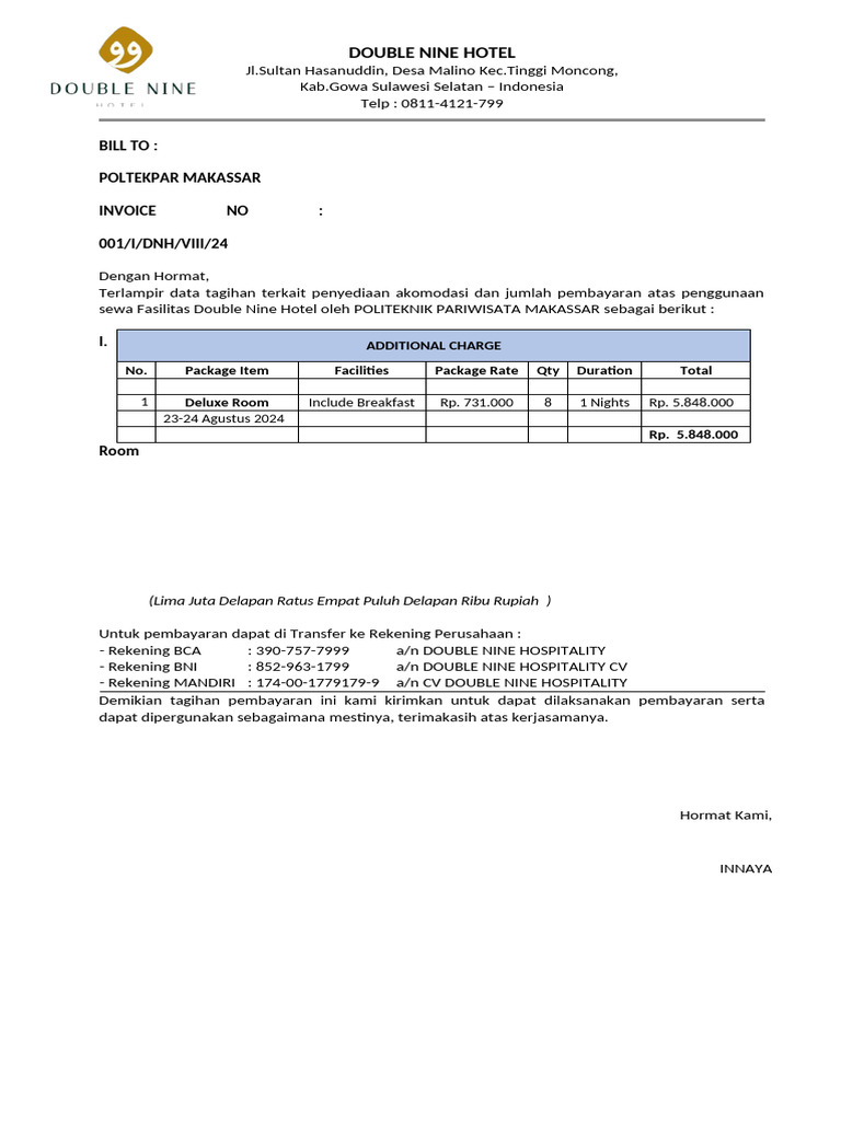 Poltekpar Inv 2 | PDF