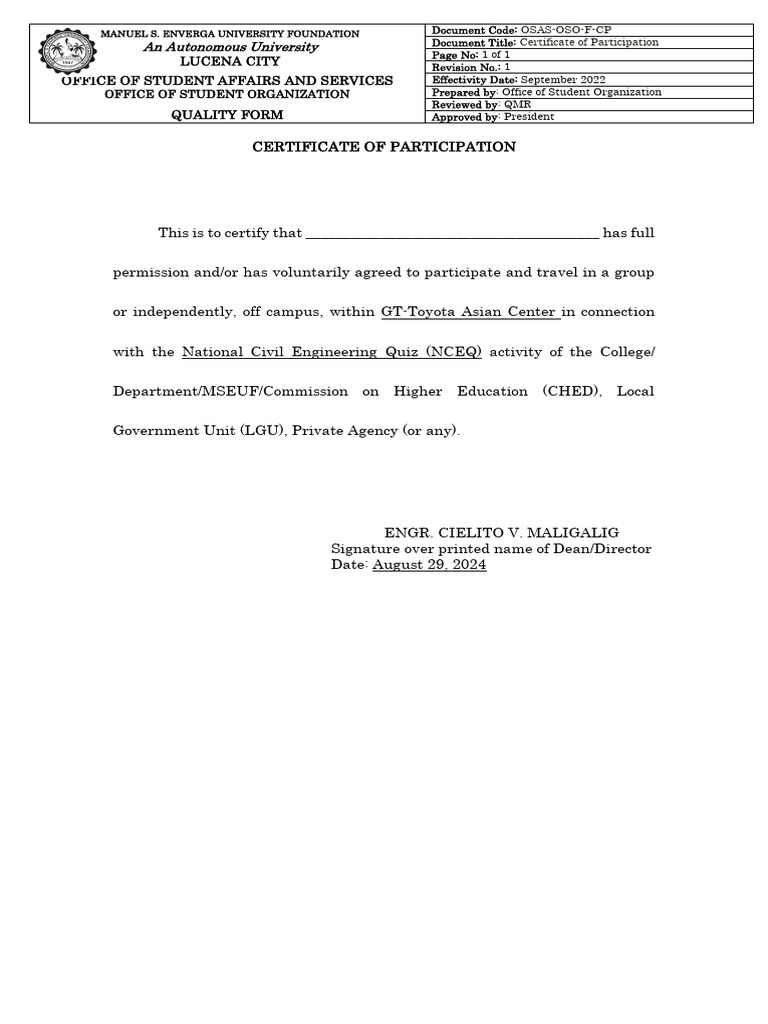 NCEQ-LETTERS | PDF