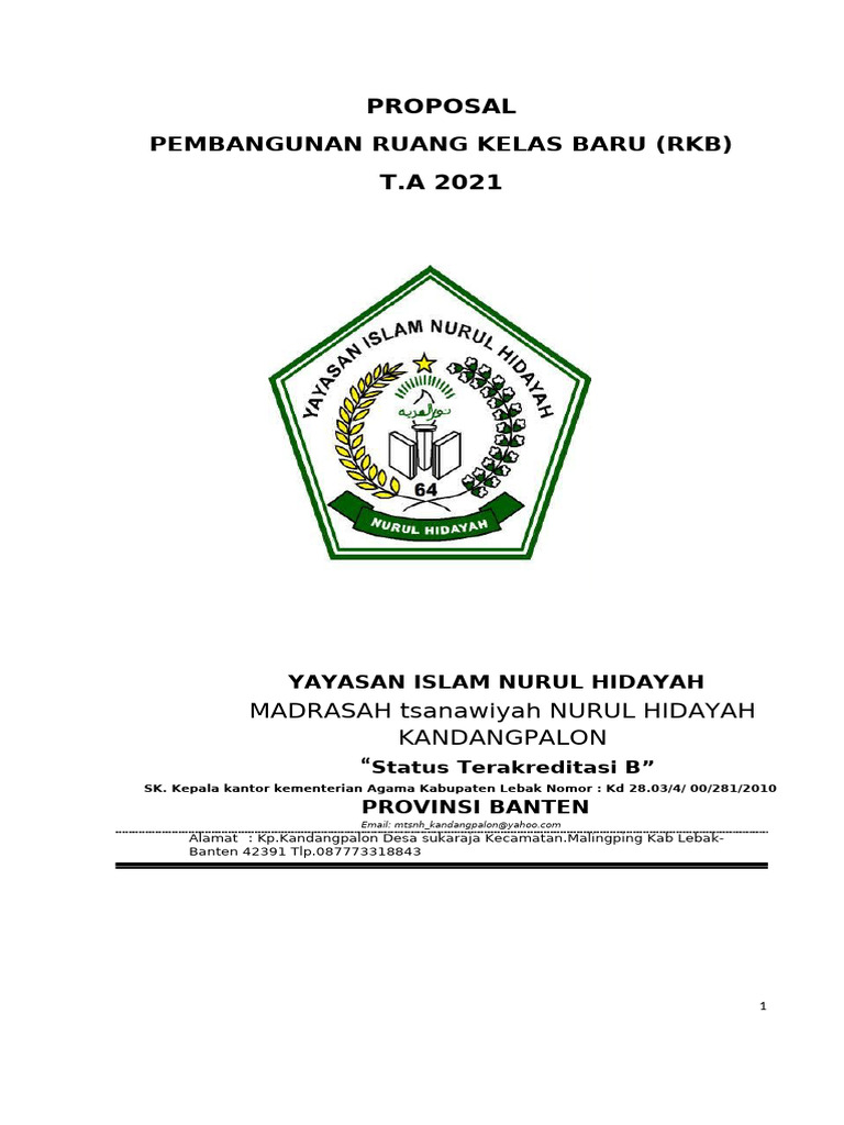 Proposal RKB | PDF