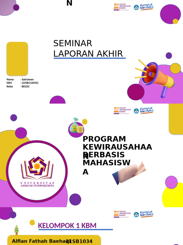 Laporan Akhir KBM | PDF