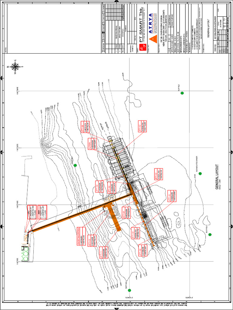 SMART Tarjun - Layout Jetty 241221 | PDF