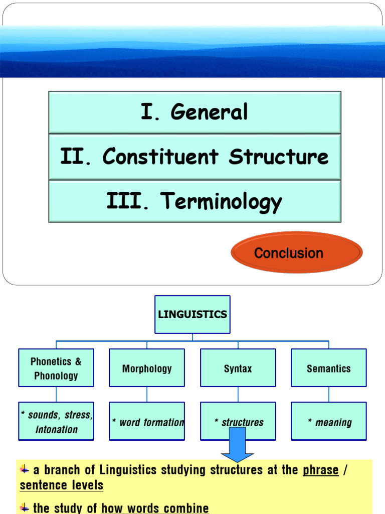 Syntax Handout, 2021 | PDF