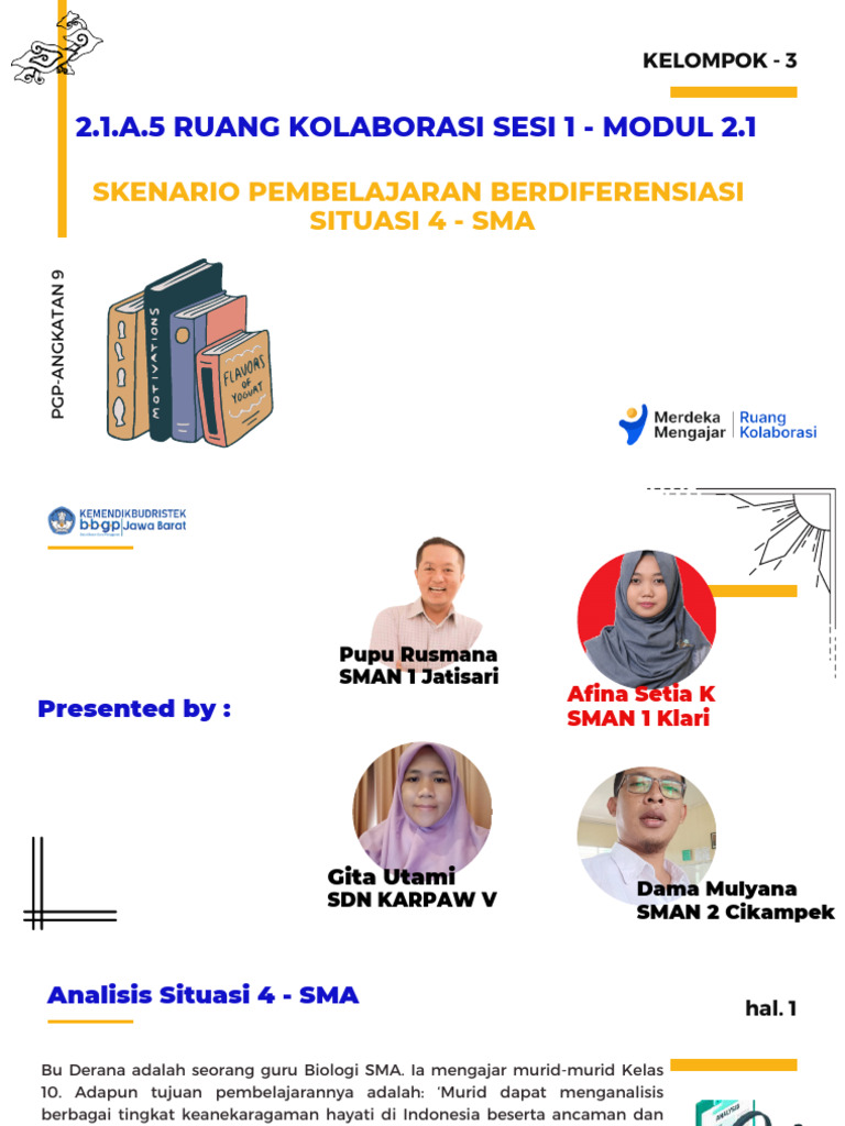 2.1.a.5 Ruang Kolaborasi Sesi 1 - Modul 2.1 | PDF