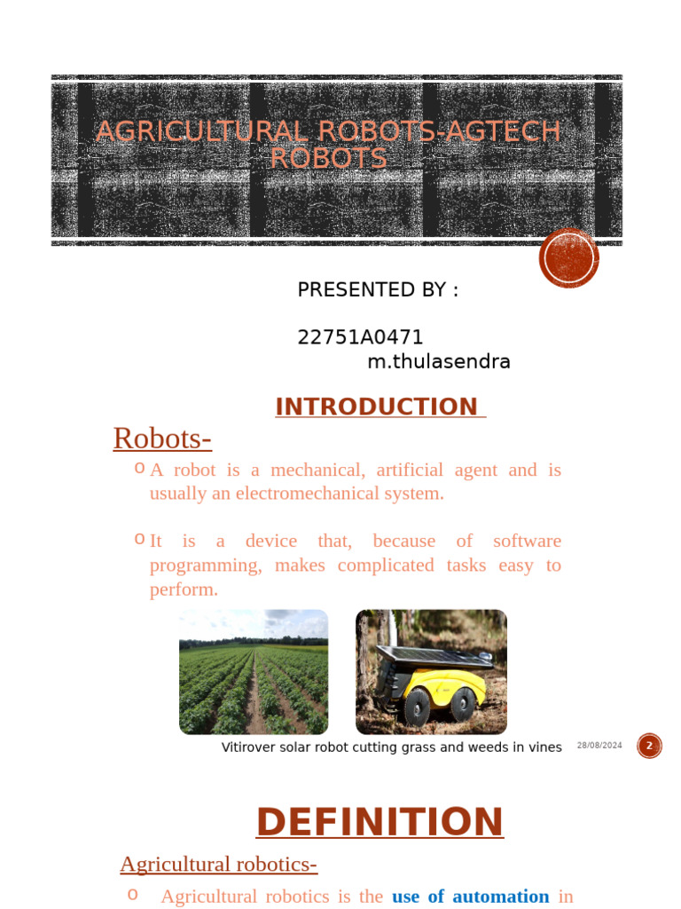 Agri Robots (1) | PDF