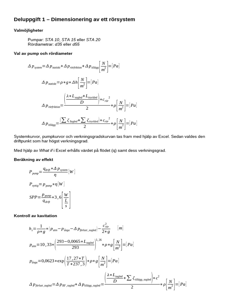 Ekvationer | PDF