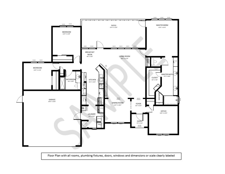 Sample Floor Plan PDF | PDF