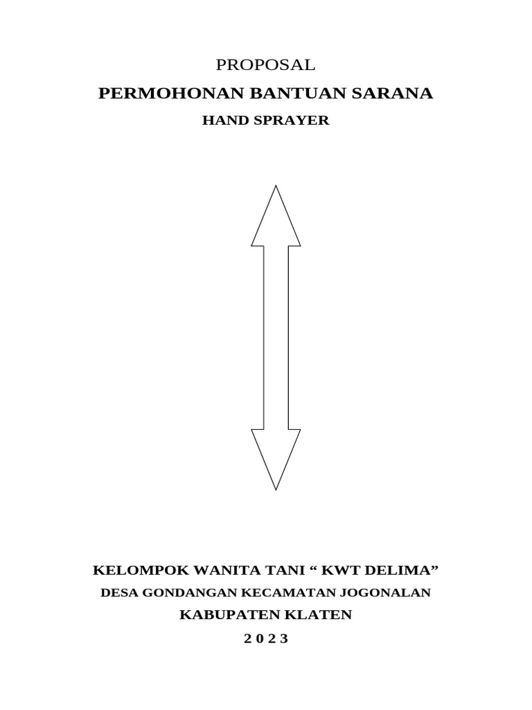 PROPOSAL_HAND_SPRUYER_2023[1] | PDF
