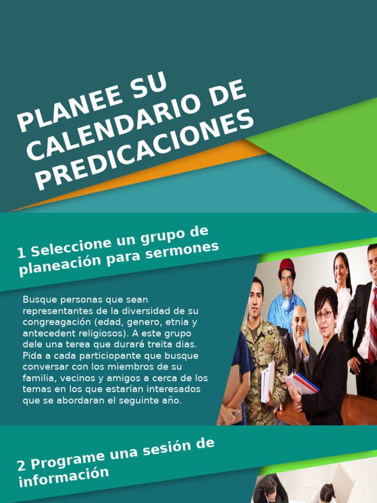 Cap 12 Planee Su Calendario de Predicaciones | PDF