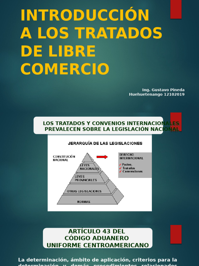 TRATADOS DE LIBRE COMERCIO | PDF
