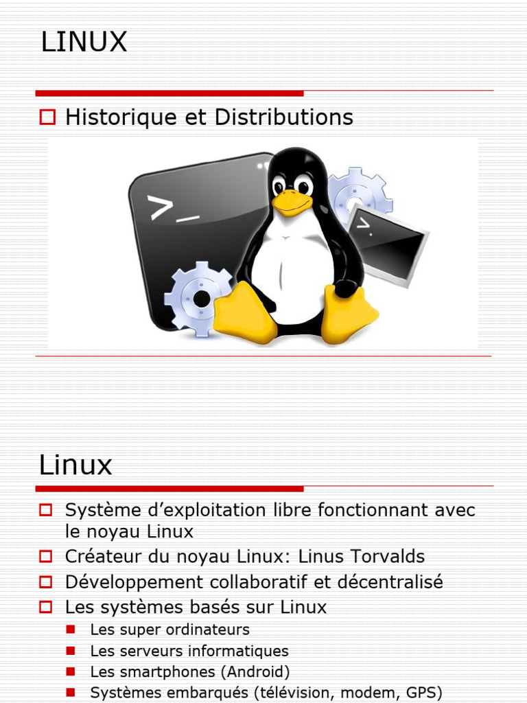 Linux Présentation | PDF