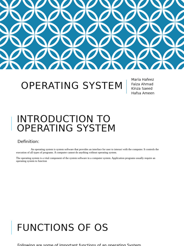 Presentation of ICT | PDF