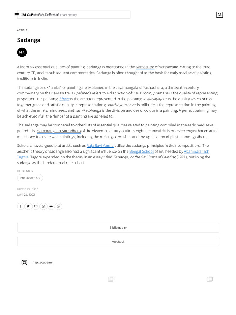 Sadanga - MAP Academy | PDF