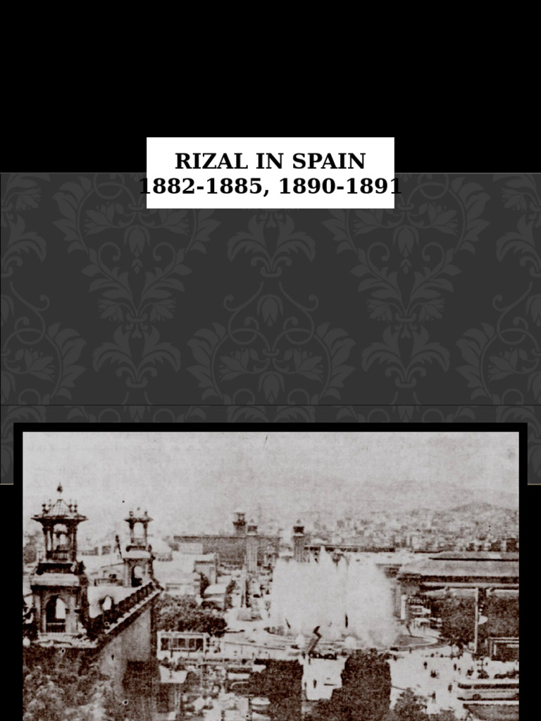 Rizal in Spain | PDF