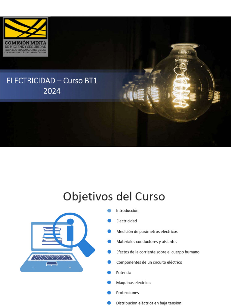 RBT1 Electricidad 2024 | PDF