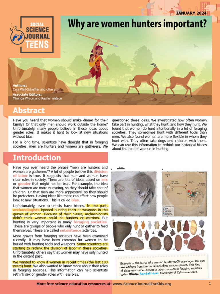 Women Hunters Article | PDF
