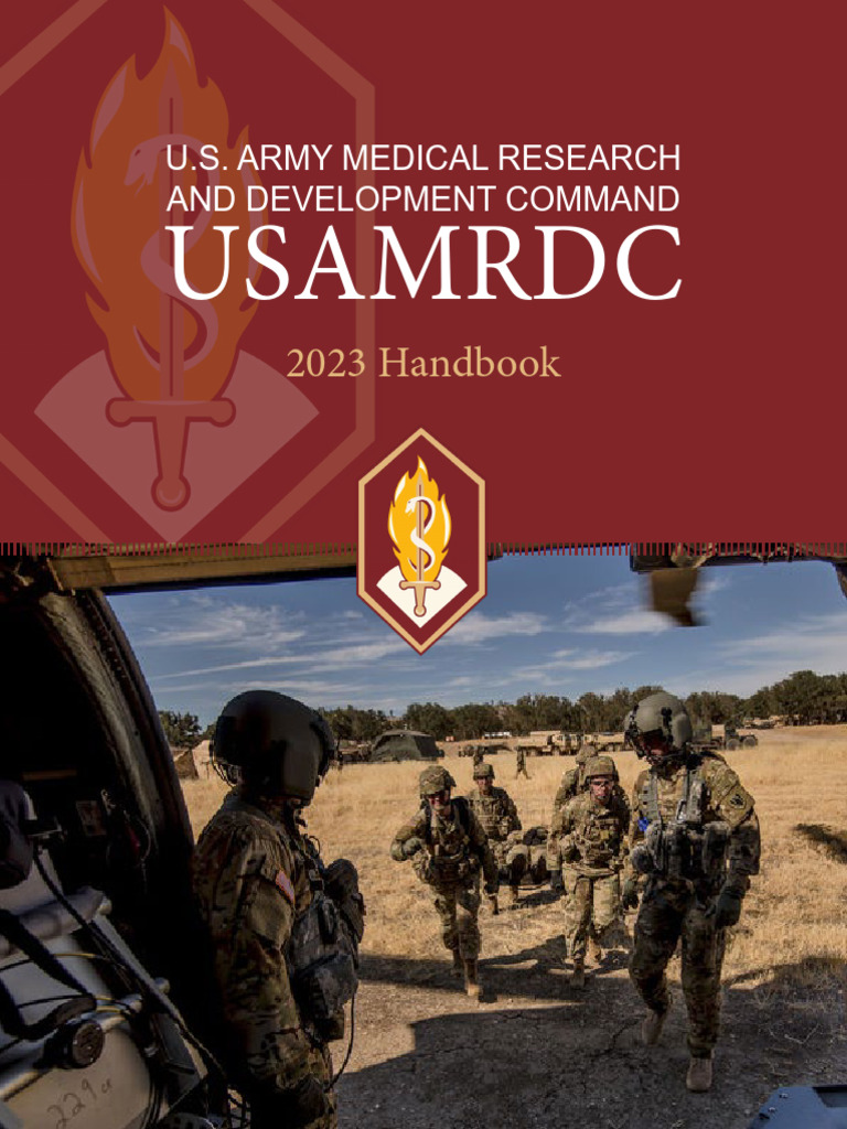 USAMRDC Handbook | PDF