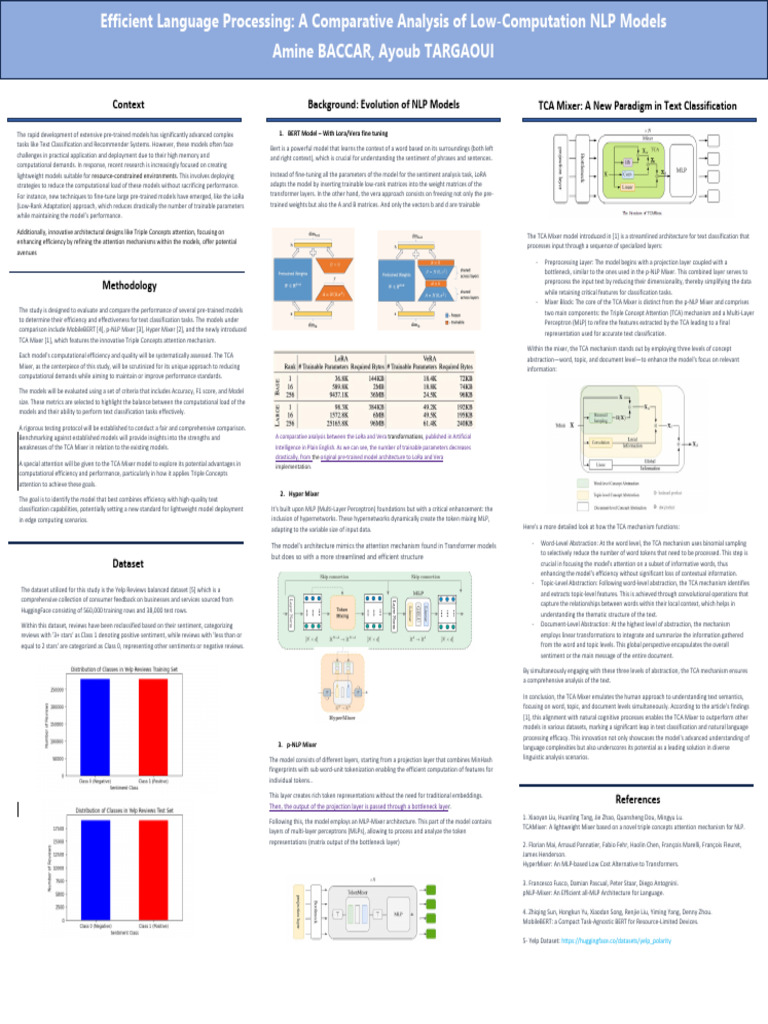 Poster TCAMixer Targaoui Baccar | PDF | Cognitive Science | Artificial ...