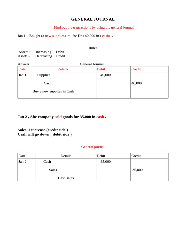 9 B - General Journal | PDF